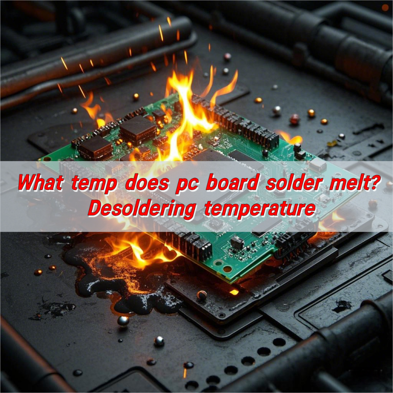 What temp does pc board solder melt? Desoldering temperature PCB ...