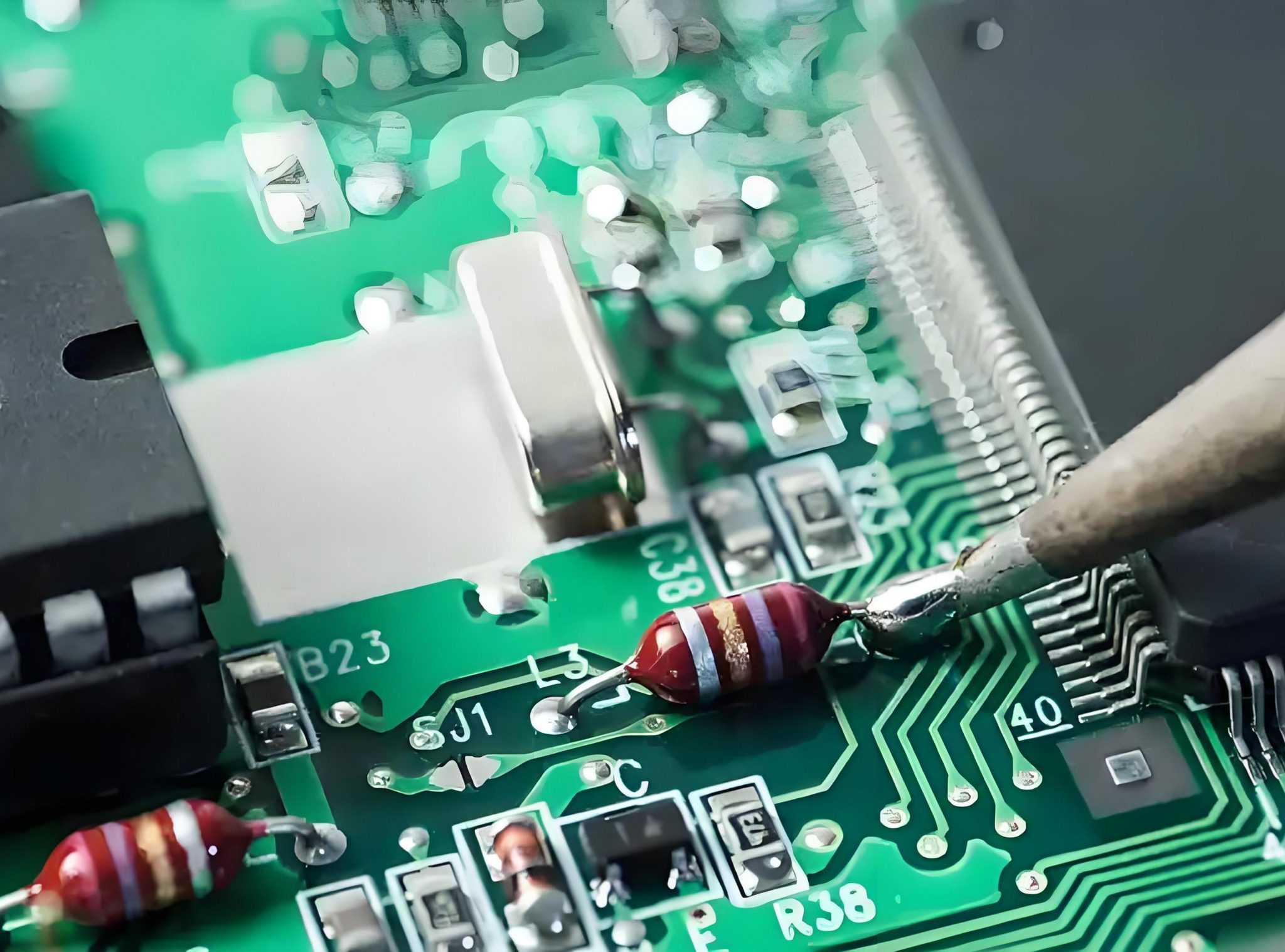 How to fix a cold solder joint? Soldering problems - PCB & MCPCB ...
