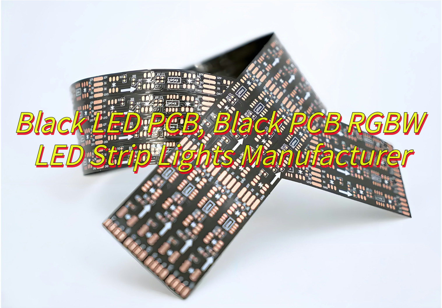 Black LED PCB, Black PCB RGBW LED Strip Lights Manufacturer - PCB ...