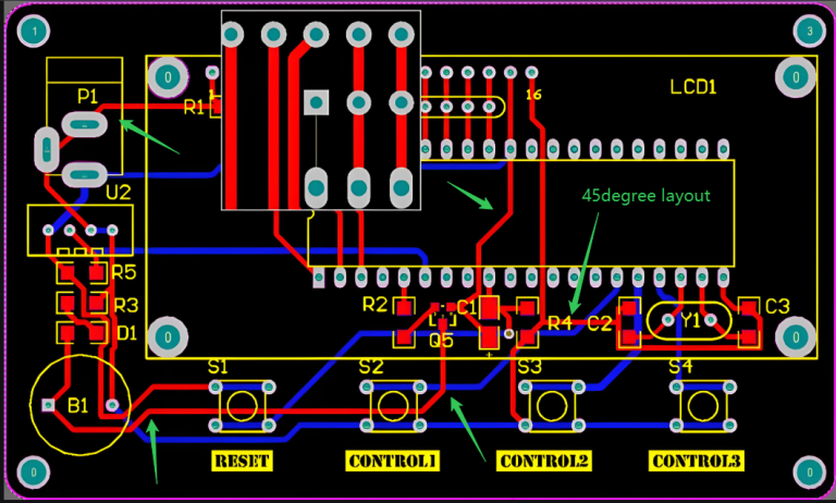 PCB Routing Angle Rules: 45-Degree Angle Vs 90-Degree Angle - PCB ...